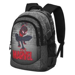 MARVEL Rucksack 'Spiderman Spin-PLUS Running' Jungen Gr&ouml;&szlig;e One Size grau / rot