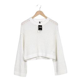 H&M H&M Pullover Damen Gr&ouml;&szlig;e M wei&szlig;