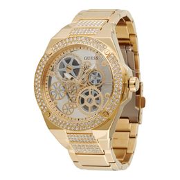 Guess Uhr Damen Gr&ouml;&szlig;e One Size gold / transparent