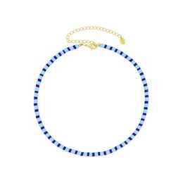 Fashionbox Kette Damen Gr&ouml;&szlig;e One Size blau