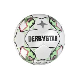 Derbystar Ball Herren Gr&ouml;&szlig;e 5 hellgr&uuml;n / dunkelrot / schwarz / wei&szlig;