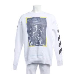 Off-White Sweatshirt / Sweatjacke Herren Gr&ouml;&szlig;e M bunt