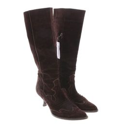 Ermanno Scervino Stiefel Damen Gr&ouml;&szlig;e 36 dunkelbraun