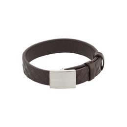 Emporio Armani Armband Herren Gr&ouml;&szlig;e One Size dunkelbraun / silber