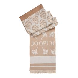 JOOP! Schal 'Alessia' Damen Gr&ouml;&szlig;e One Size beige / wei&szlig;