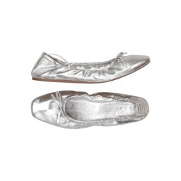 Zara Ballerina Damen Gr&ouml;&szlig;e 41 silber