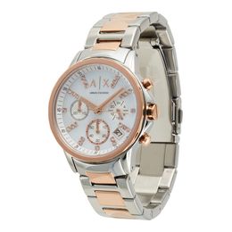 Armani Exchange Uhr Damen Gr&ouml;&szlig;e One Size rosegold / silber