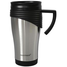 Normani Becher 400 ml Herren Gr&ouml;&szlig;e One Size schwarz / silber