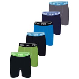 Loreza Unterhose 'Jungen Boxershorts Arno' Jungen Gr&ouml;&szlig;e 128/134 bunt