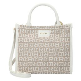 Replay Handtasche Damen Gr&ouml;&szlig;e One Size beige / wei&szlig;