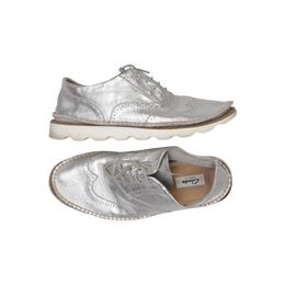Clarks Halbschuh Damen Gr&ouml;&szlig;e 41 silber