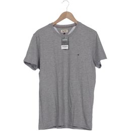 Tommy Jeans T-Shirt Herren Gr&ouml;&szlig;e L grau