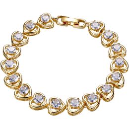 Firetti Armband Damen Gr&ouml;&szlig;e One Size gold / wei&szlig;