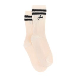 Guess Socken Damen Gr&ouml;&szlig;e 36/41 puder / schwarz
