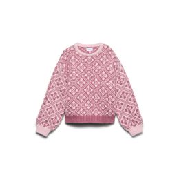 Vero Moda Girl Pullover 'VMInga' M&auml;dchen Gr&ouml;&szlig;e 134/140 magenta / ros&eacute;