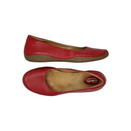 Clarks Ballerina Damen Gr&ouml;&szlig;e 42 rot