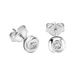 Christ Ohrringe Damen Gr&ouml;&szlig;e One Size gold / transparent