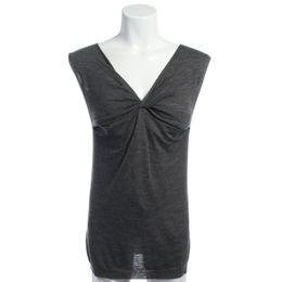 Prada Top / Seidentop Damen Gr&ouml;&szlig;e S grau