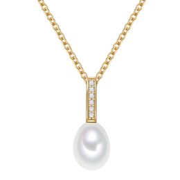 Valero Pearls Kette Damen Gr&ouml;&szlig;e One Size gold / transparent / perlwei&szlig;