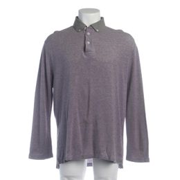 Brunello Cucinelli Freizeithemd / Shirt / Polohemd langarm Herren Gr&ouml;&szlig;e L/XL lavendel