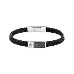 Maserati Armband Herren Gr&ouml;&szlig;e One Size schwarz / silber