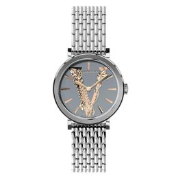 Versace Uhr Damen Gr&ouml;&szlig;e One Size gold / silber