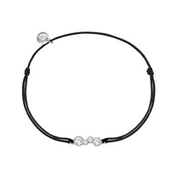 Glanzst&uuml;cke M&uuml;nchen Glanzst&uuml;cke M&uuml;nchen Armband Damen Gr&ouml;&szlig;e One Size schwarz / silber / transparent