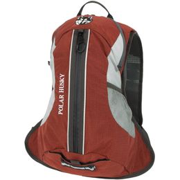 Polar Husky Rucksack ' Faster ' Herren Gr&ouml;&szlig;e One Size grau / dunkelrot / wei&szlig;