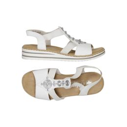 Rieker Sandalen Damen Gr&ouml;&szlig;e 37 wei&szlig;