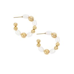 A&c Oslo &ndash; Nordic Design Jewellery Ohrringe 'Tone Damli - Pearls' Damen Gr&ouml;&szlig;e One Size gold