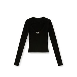 Diesel Sweatshirt Damen Gr&ouml;&szlig;e S schwarz
