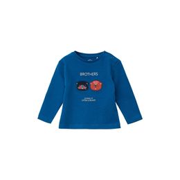 s.Oliver Shirt Jungen Gr&ouml;&szlig;e 68 kobaltblau / rostrot / schwarz / naturwei&szlig;