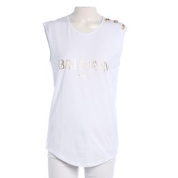 Balmain Top / Seidentop Damen Gr&ouml;&szlig;e S wei&szlig;