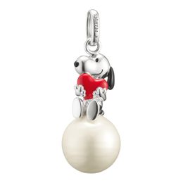 Thomas Sabo Anh&auml;nger Damen Gr&ouml;&szlig;e One Size rot / silber / perlwei&szlig;