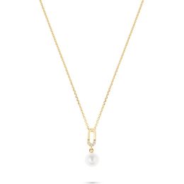Christ Kette Damen Gr&ouml;&szlig;e One Size gold / perlwei&szlig;