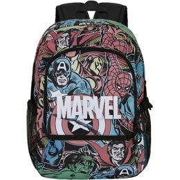 MARVEL Rucksack 'Heroes' Jungen Gr&ouml;&szlig;e One Size himmelblau / gr&uuml;n / kirschrot / schwarz