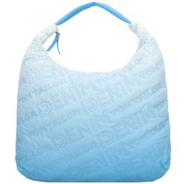 Tom Tailor Denim Shopper 'Lexa' Damen Gr&ouml;&szlig;e One Size blau / wei&szlig;
