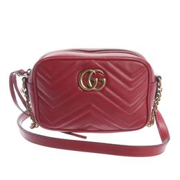 Gucci Schultertasche / Umh&auml;ngetasche Damen Gr&ouml;&szlig;e One Size rot