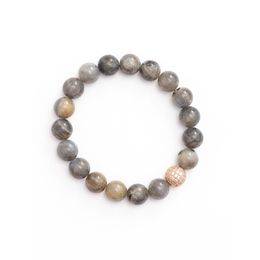 Secret Stones Armband 'Soul Mirror' Damen Gr&ouml;&szlig;e 16 cm grau