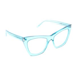 SAINT LAURENT Sonnenbrille Damen Gr&ouml;&szlig;e One Size blau