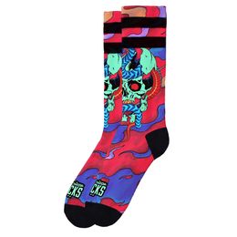 American Socks Socken 'Dead and Alive' Herren Gr&ouml;&szlig;e 36/40 pink