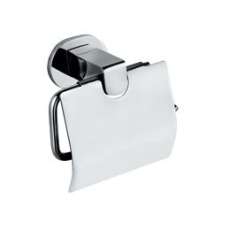 Wenko Toilettenpapierhalter Herren Gr&ouml;&szlig;e B: 14cm x H: 12.5cm x T: 7.5cm silber
