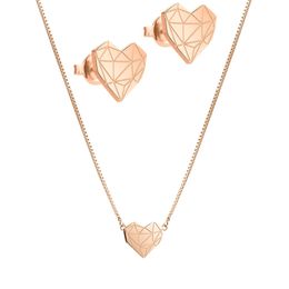 Liebeskind Berlin Schmuckset Damen Gr&ouml;&szlig;e One Size rosegold