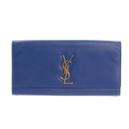 SAINT LAURENT Clutch Damen Gr&ouml;&szlig;e One Size blau