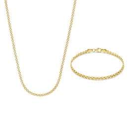 Isabel Bernard Schmuckset Damen Gr&ouml;&szlig;e One Size gold