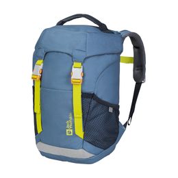 Jack Wolfskin Sportrucksack 'Waldspieler' Jungen Gr&ouml;&szlig;e One Size navy / taubenblau / neongelb / grau