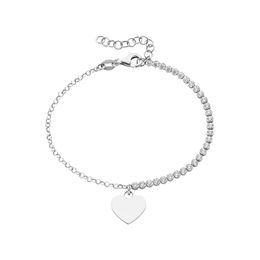 Smart Jewel Armband Damen Gr&ouml;&szlig;e 19 silber