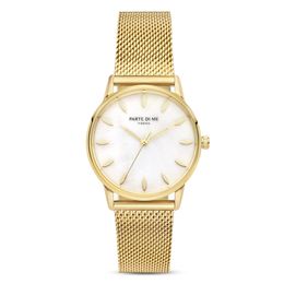 Parte Di Me Uhr Damen Gr&ouml;&szlig;e One Size gold / wei&szlig;