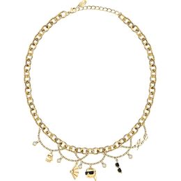 K by KARL LAGERFELD Karl Lagerfeld Kette Damen Gr&ouml;&szlig;e One Size gold / schwarz / transparent