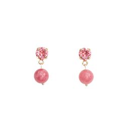Secret Stones Ohrringe 'Pink beauty' Damen Gr&ouml;&szlig;e One Size pink